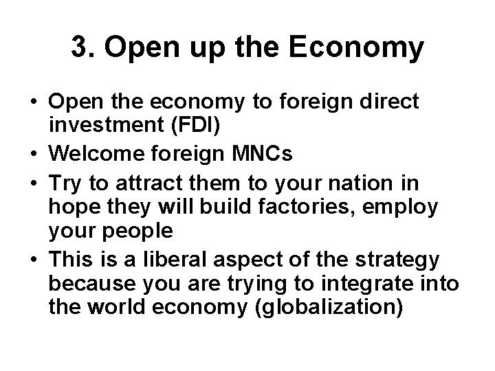 East Asian Strategy Used by the Four Tigers