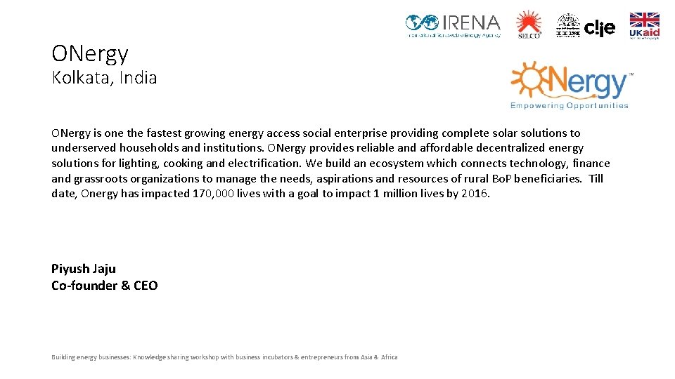 ONergy Kolkata India ONergy is one the fastest