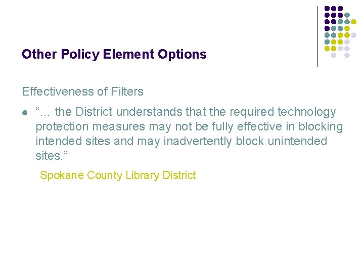 CHILDRENS INTERNET PROTECTION ACT CIPA INTERNET SAFETY Policy