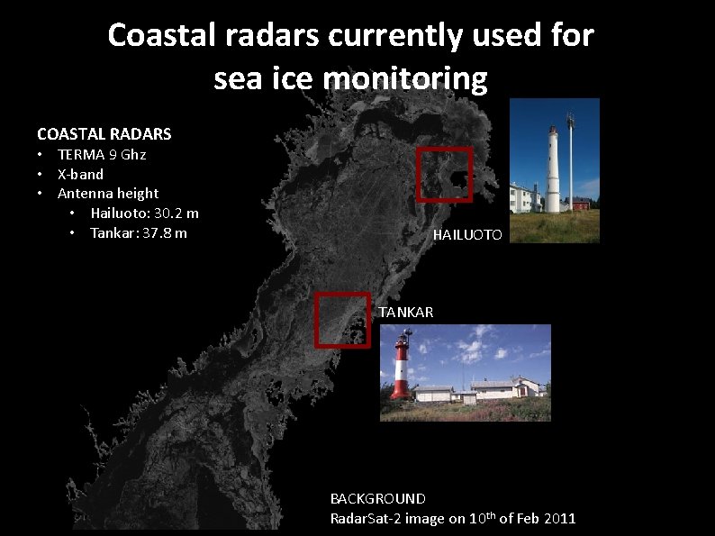 RealTime Sea Ice Detection from Coastal Radars 3