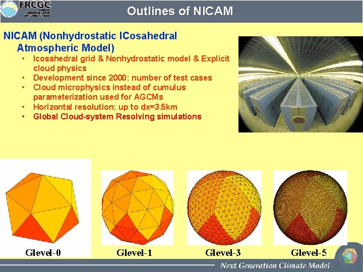 Outlines of NICAM Nonhydrostatic ICosahedral Atmospheric Model Icosahedral