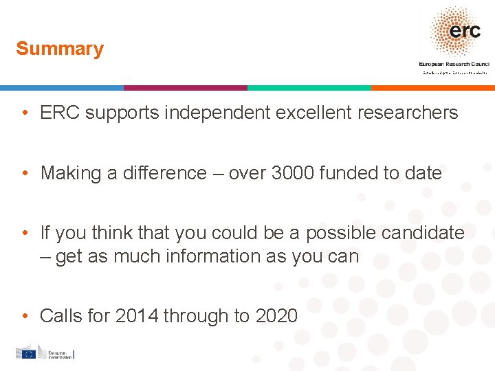 ERC Advanced Grant and Synergy Grant David Krsa