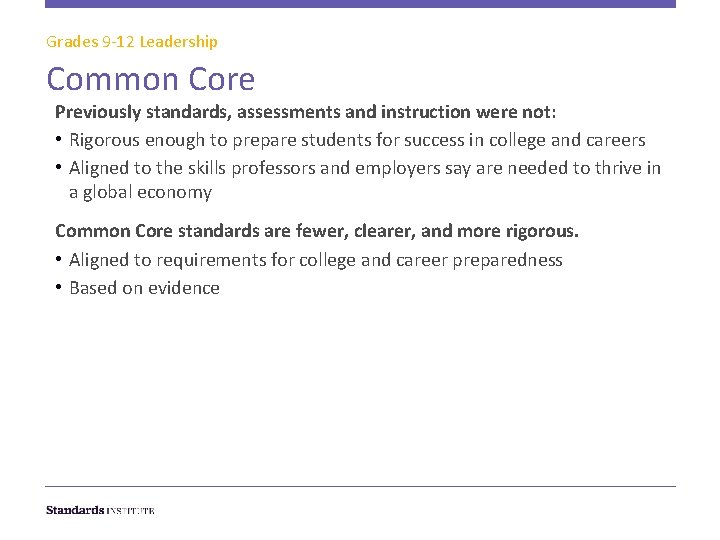 Introduction to the ELALiteracy Shifts of the Common