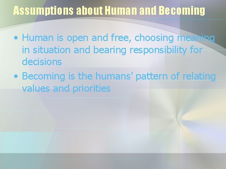 Rosemarie Rizzo Parse Theory of Human Becoming The