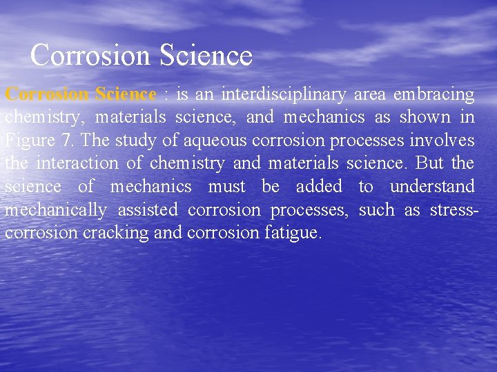 Corrosion Science Materials Engineering Dr Lubna Ghalib Corrosion