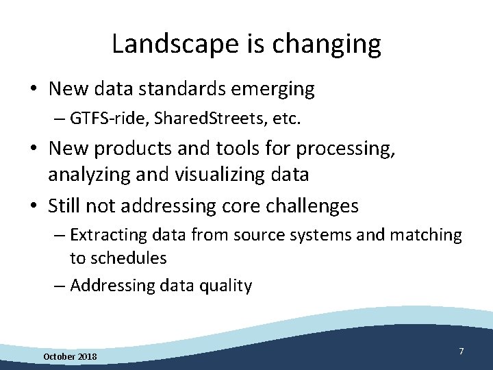 Transit ITS Data Exchange Specification TIDES John Levin
