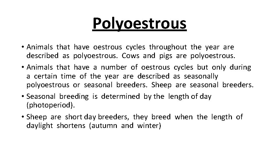 Reproduction in Animals Reproduction is the method by