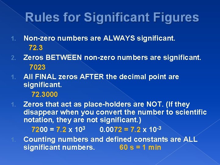 How Reliable are Measurements Objectives 1 Define and
