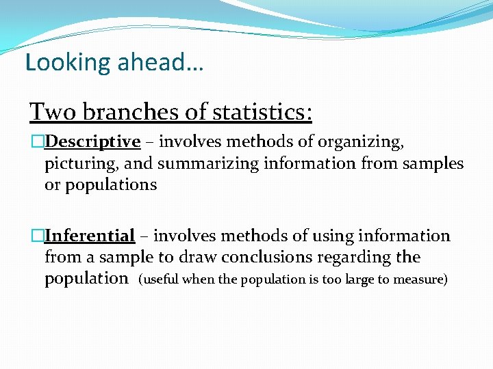 1 1 What is Statistics Vocabulary Statistics a