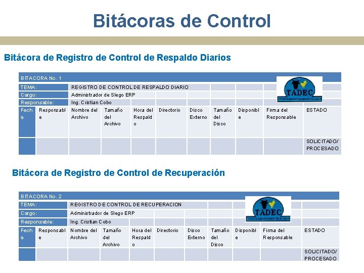MAESTRA EN GERENCIA DE SISTEMAS PROPUESTA DE UN