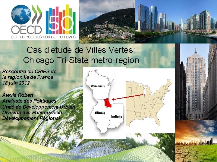 Cas detude de Villes Vertes Chicago TriState metroregion