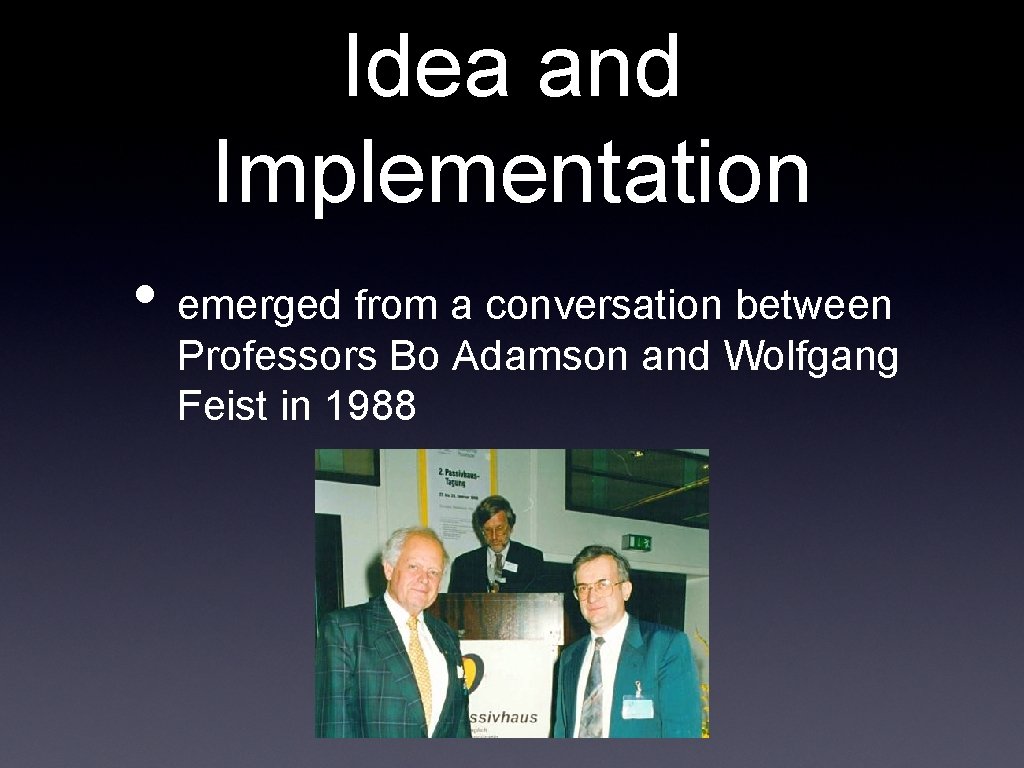 Passive Houses A STEP TOWARDS A CARBONNEUTRAL FUTURE