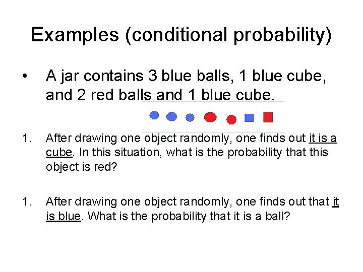 Probability Review of Basic Facts Certainty for an