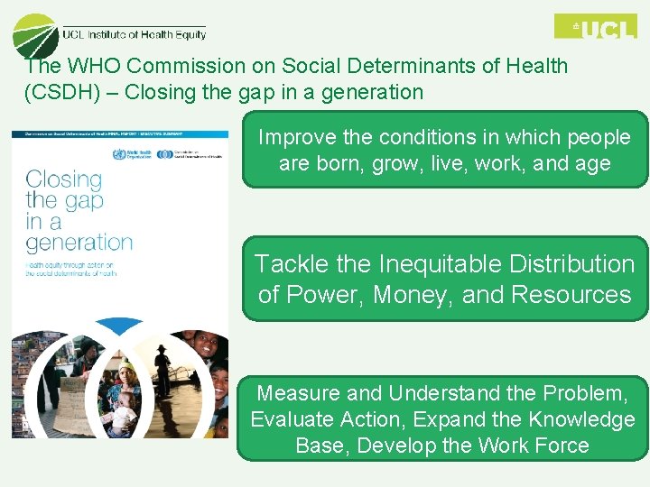 Addressing social determinants of health in the context