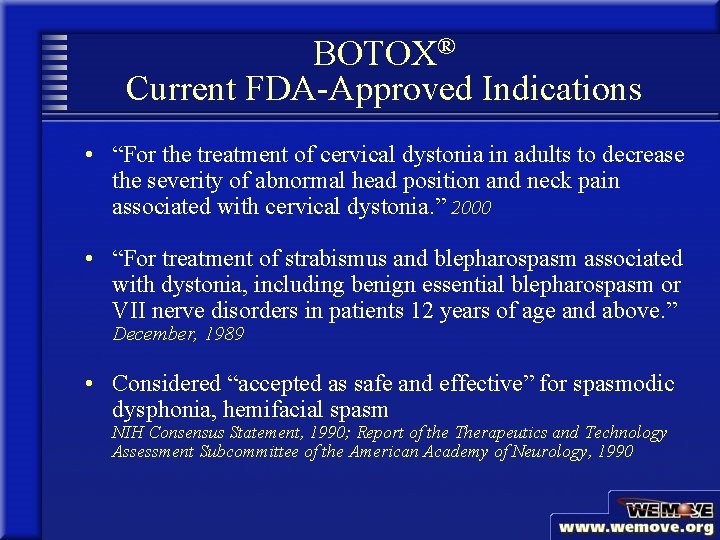 Spasticity Management Chemodenervation Part 5 of 6 www