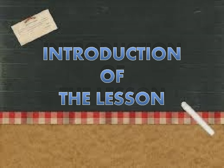 INTRODUCTION OF THE LESSON HIDE AND SEEK ESSENTIAL