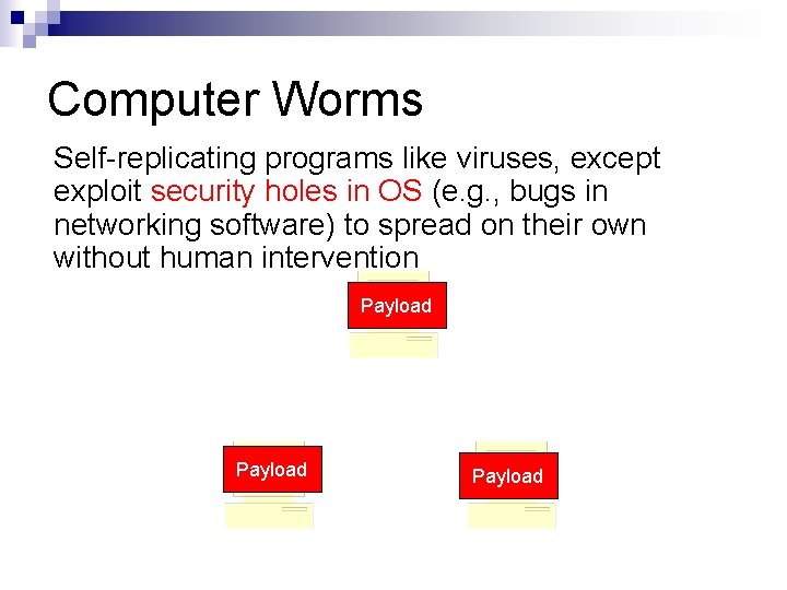 Viruses Worms Zombies and other Beasties Encryption You