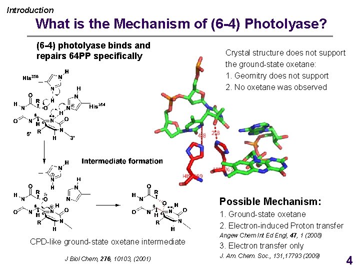 Dynamics and Mechanism of Repair of UVinduced 6