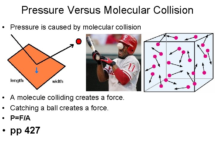 Notes One Unit Five Characteristics of Gases Pressure