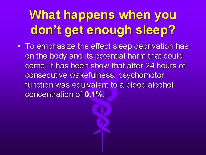 Sleep Deprivation and its Effects on Health Care