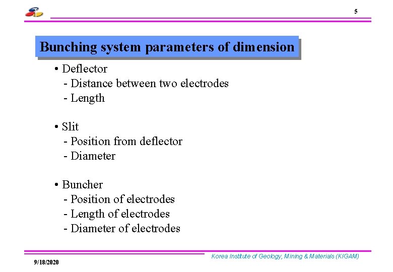 3 Concepts of bunching system for negative ion