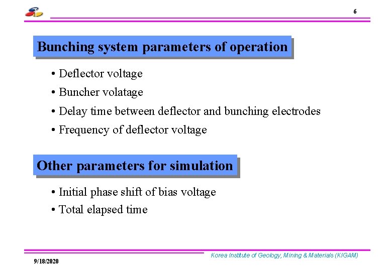 3 Concepts of bunching system for negative ion