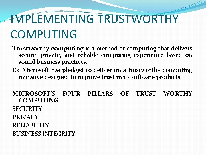 Chapter 3 Computer and Internet Crimess IT SECURITY