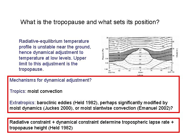 What is the extratropical tropopause and how might