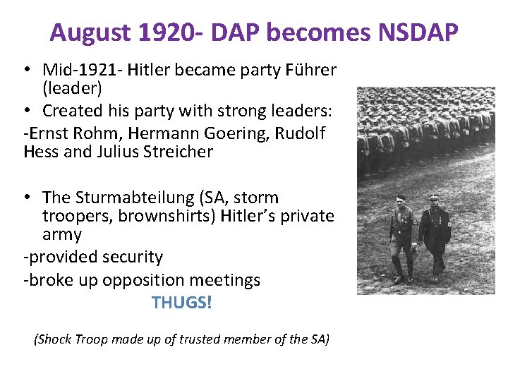 Nazi Germany 1918 1939 Key Topic 1 Weimar