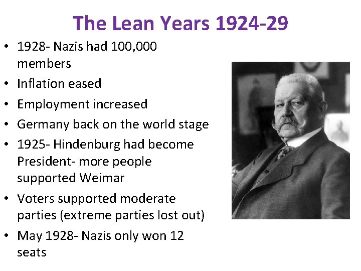 Nazi Germany 1918 1939 Key Topic 1 Weimar