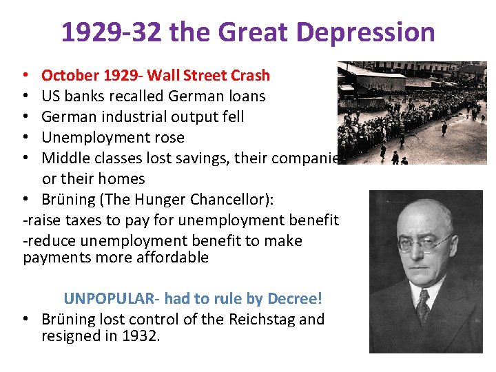 Nazi Germany 1918 1939 Key Topic 1 Weimar