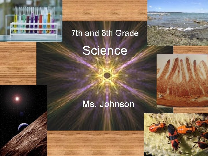 7 th and 8 th Grade Science Ms