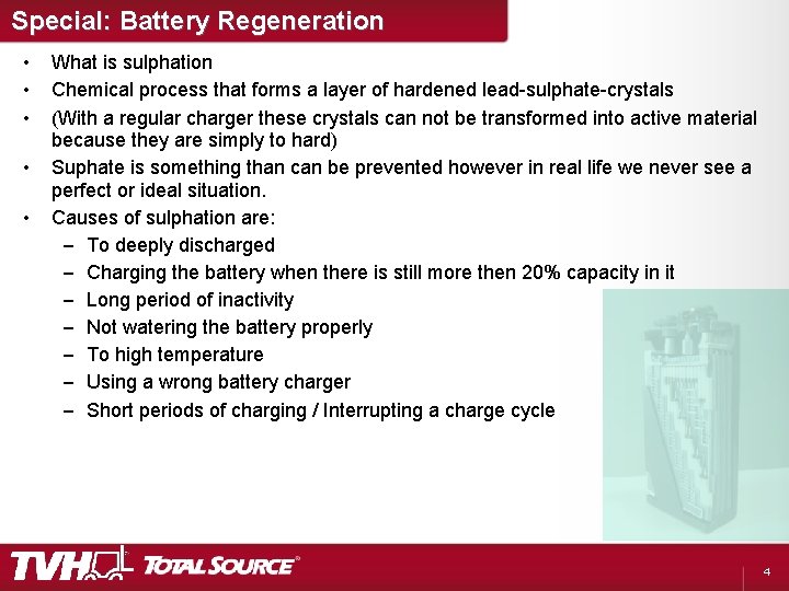 REPLUS BATTERY REGEN Technical sales support electrical products