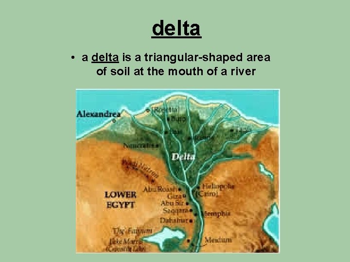 Ancient Egypt Vocabulary Study Guide afterlife life after