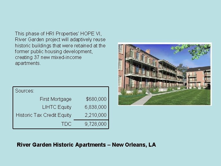 HRI Properties Historic Property Development in the GO