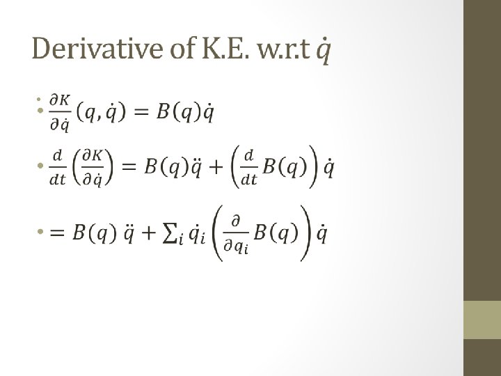 Dynamics of Articulated Robots Kris Hauser ECE 383