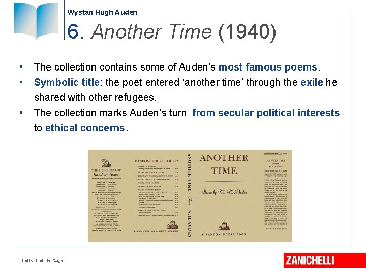 Wystan Hugh Auden 1907 1973 Performer Heritage Marina