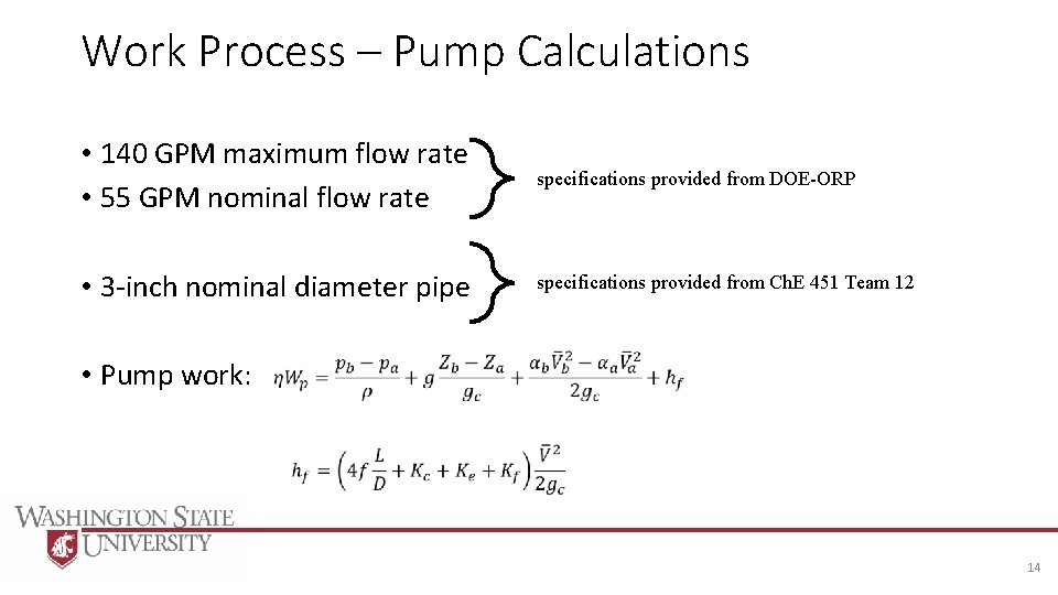 Booster Pump Design for Transporting Slurry from SY102