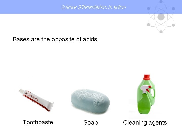 Lesson Acids and Bases Science Differentiation in action