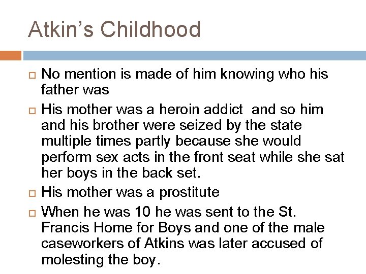 SERIAL KILLERS By Sarah Winder Gerald Gallego Born