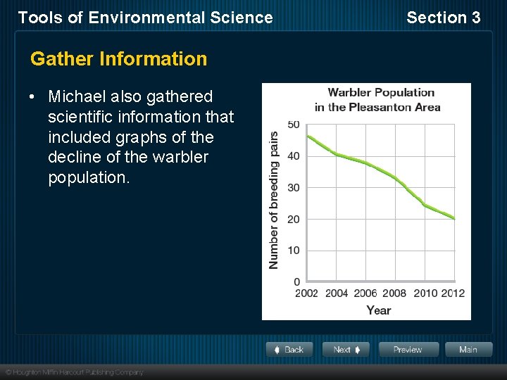 Tools of Environmental Science Section 3 Making Informed