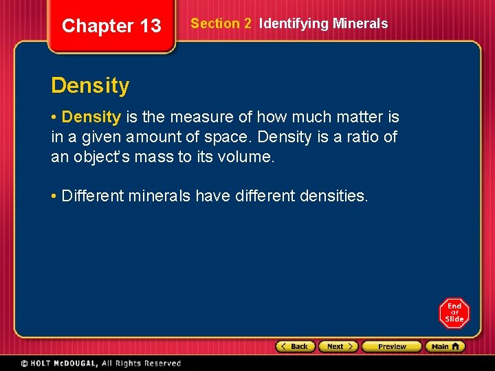 Chapter 13 Minerals of the Earths Crust Preview