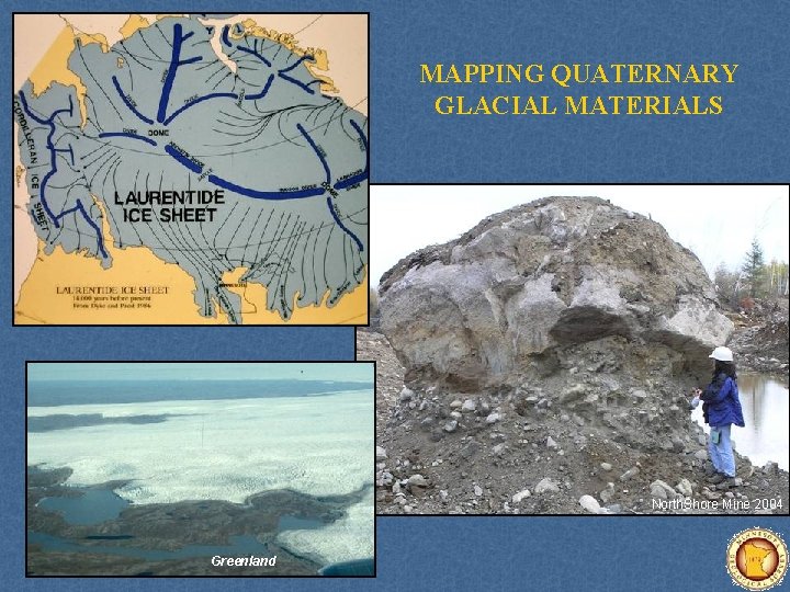 GEOLOGIC MAPPING IN SUPPORT OF LANDUSE PLANNING Central