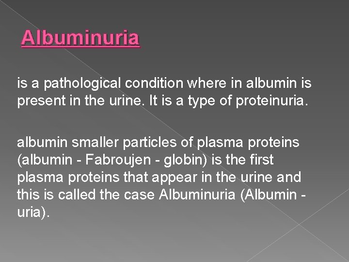 URINALYSI S LAB 1 Objectives 1 Know the
