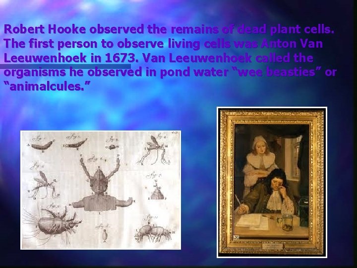 The Cell Theory Some Random Cell Facts n