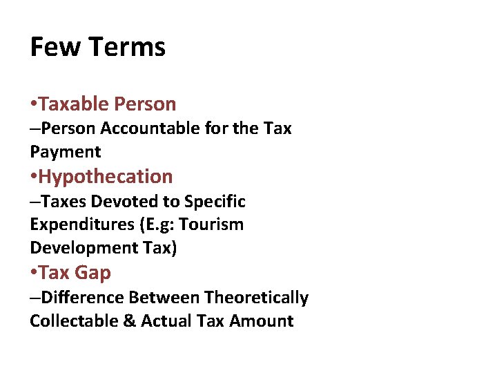 Fundamentals of Business Taxation Samantha Karandagoda Taxation Governments