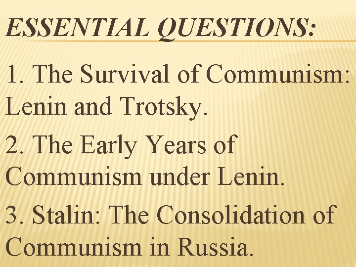 SOVIET RUSSIA UTOPIA AND REALITY 1917 1939 ESSENTIAL