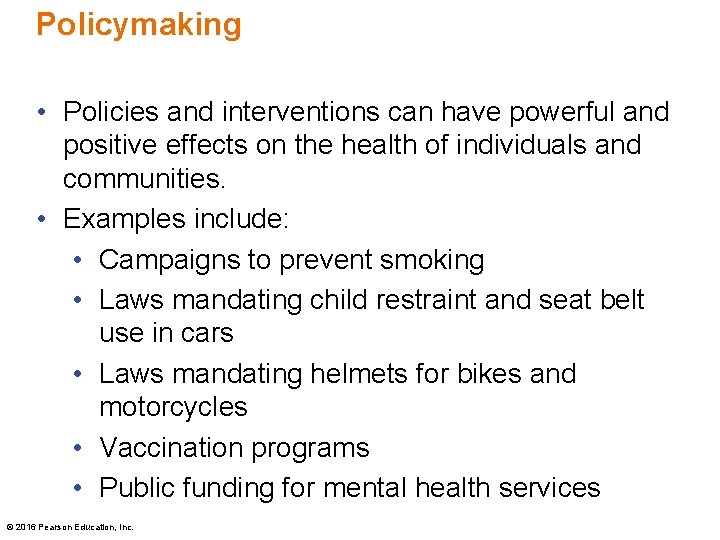 Chapter 1 Lecture Chapter 1 Accessing Your Health