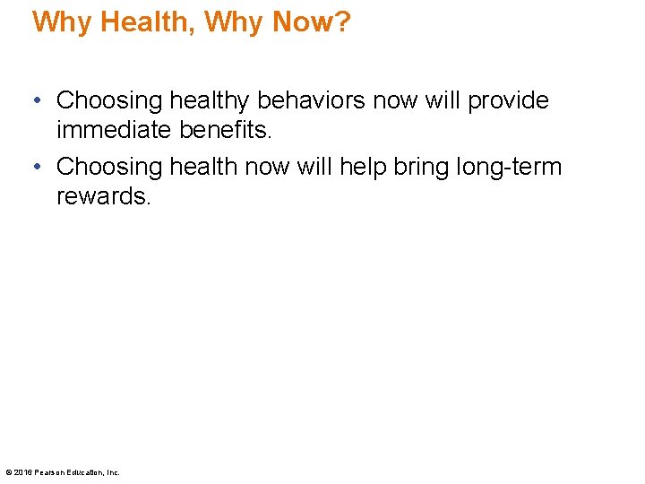 Chapter 1 Lecture Chapter 1 Accessing Your Health