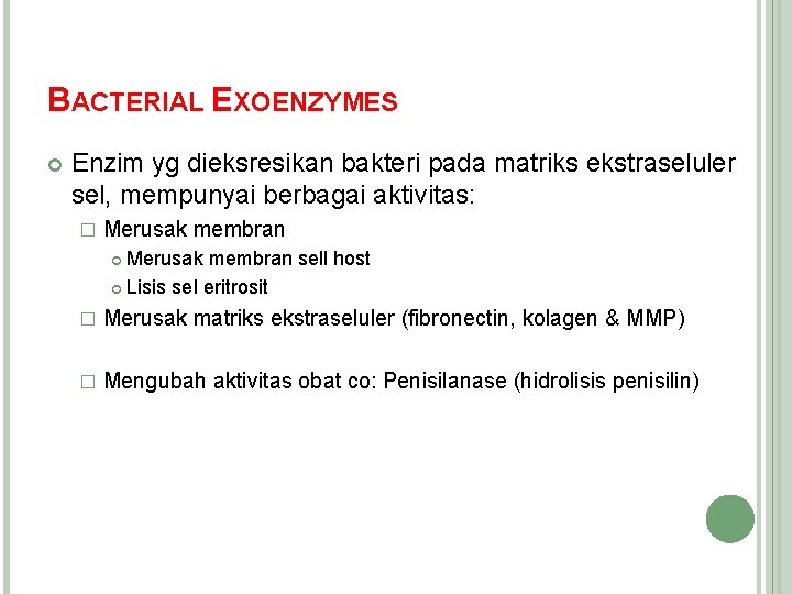 MEKANISME PERUSAKAN TOKSIN BAKTERI M SABIR 1 PENDAHULUAN